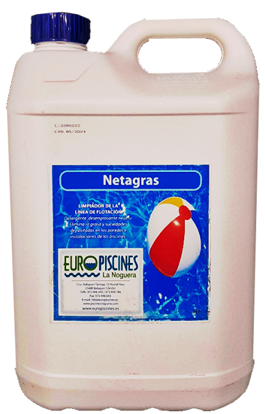 LIMPIADOR DE LÍNEA DE FLOTACIÓN NETAGRAS 5L - Hidrocenter